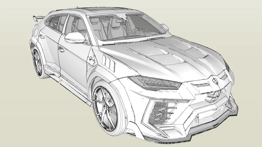 Urus Mansory | 3D Warehouse