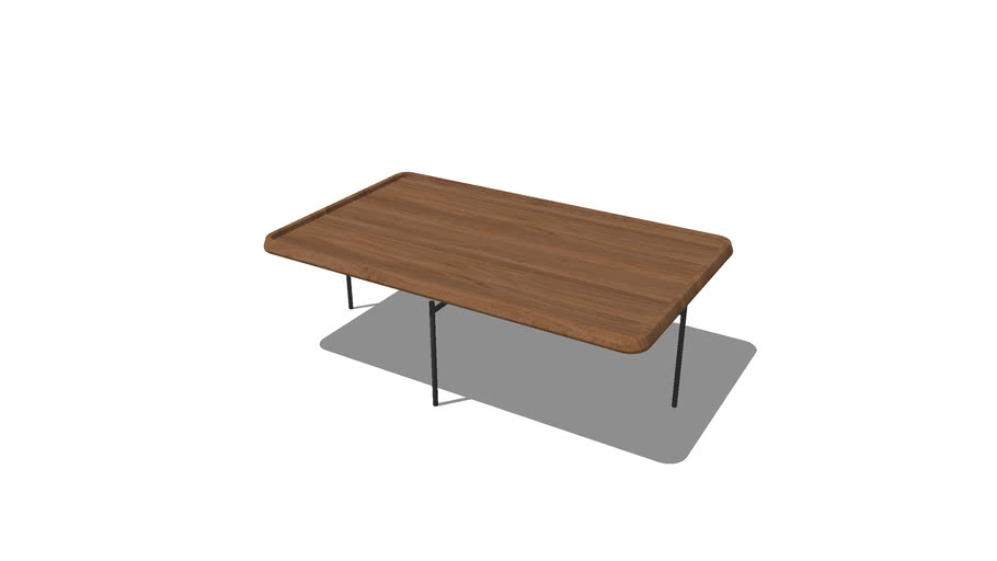 Mesa de Centro Float reta - G | 3D Warehouse