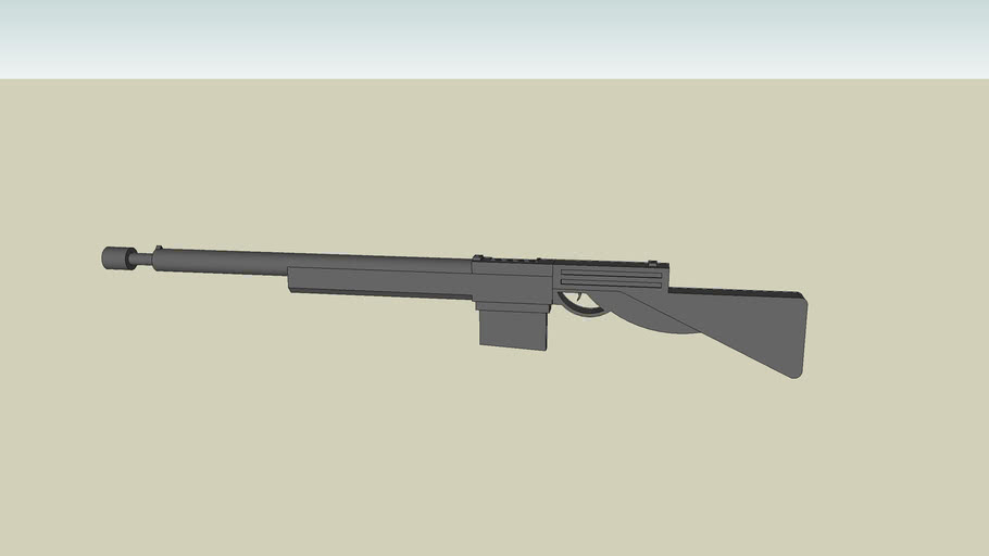 Combat Rifle | 3D Warehouse