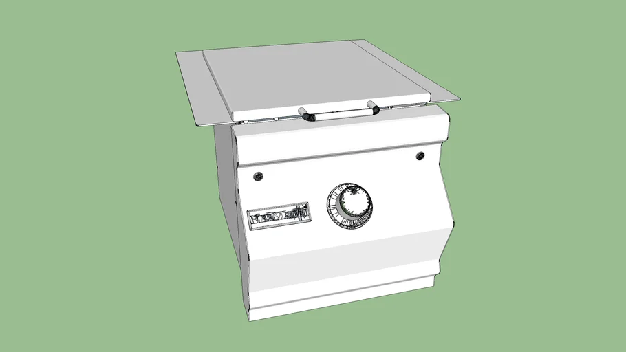 Fire Magic 3279L-1 Aurora Single Side Burner | 3D Warehouse