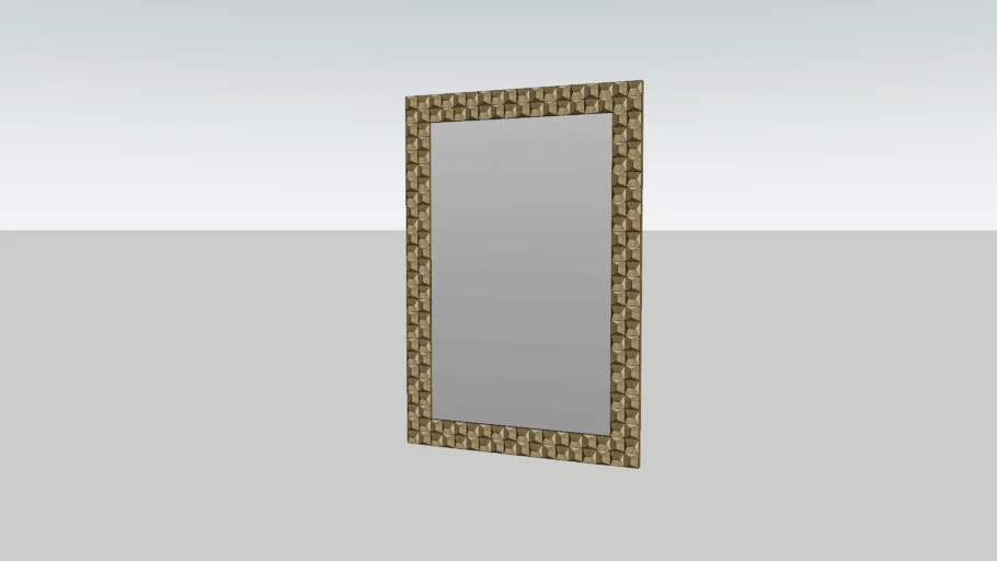 Espejo rectangular Moldecor Urbano Industrial - 1138218917 | 3D Warehouse