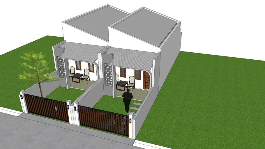 TWIN HOUSE MAS DAIM | 3D Warehouse