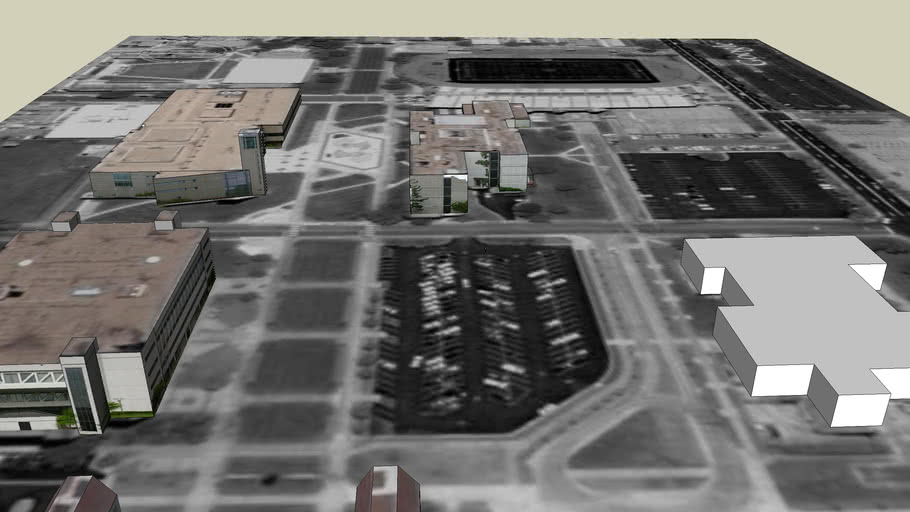 MSU-3D West | 3D Warehouse