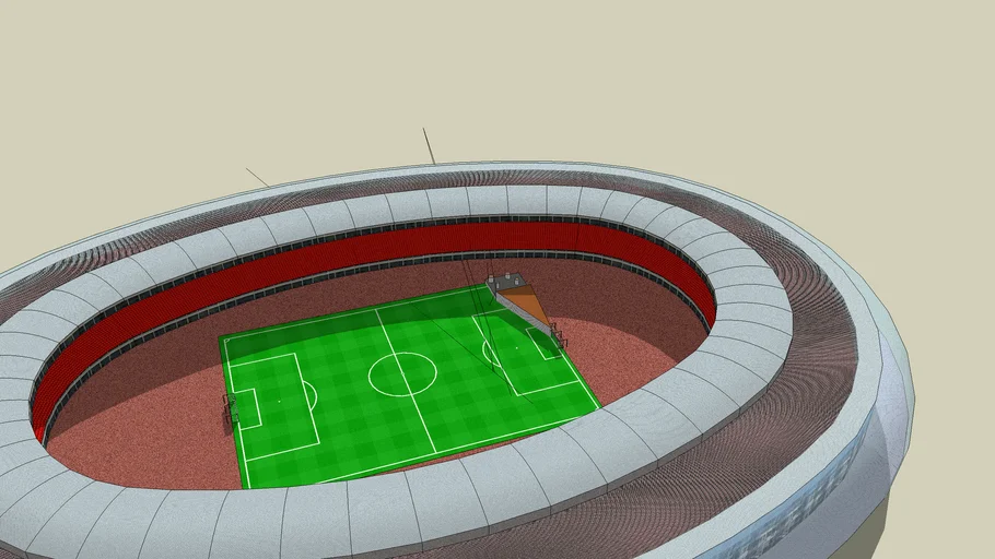 stade de foot | 3D Warehouse