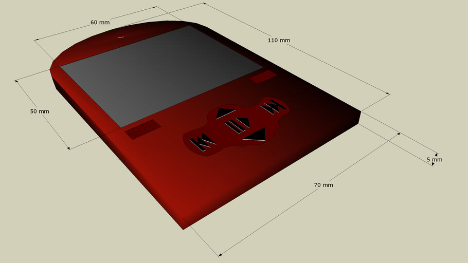 Alan's MP3 Player Design - by James | 3D Warehouse