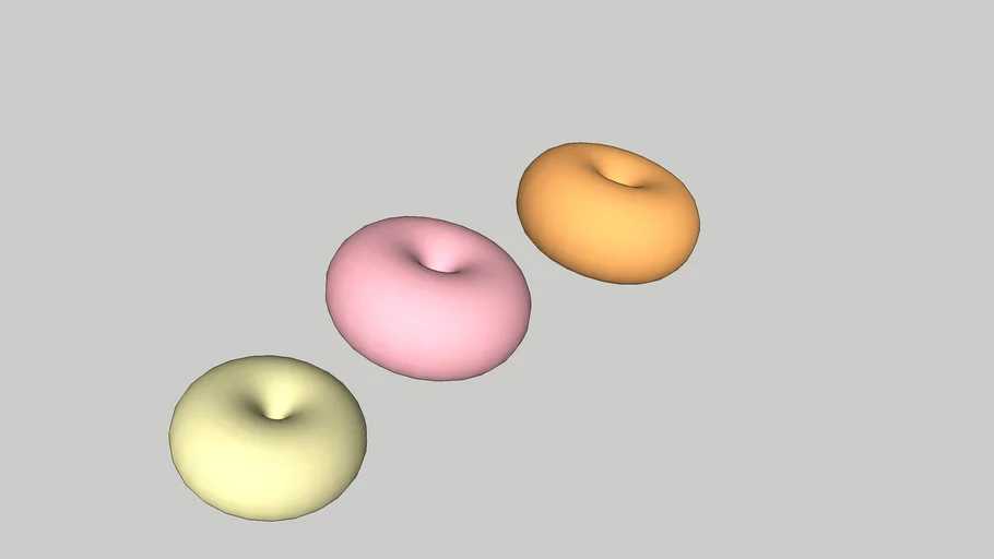 Donut | 3D Warehouse