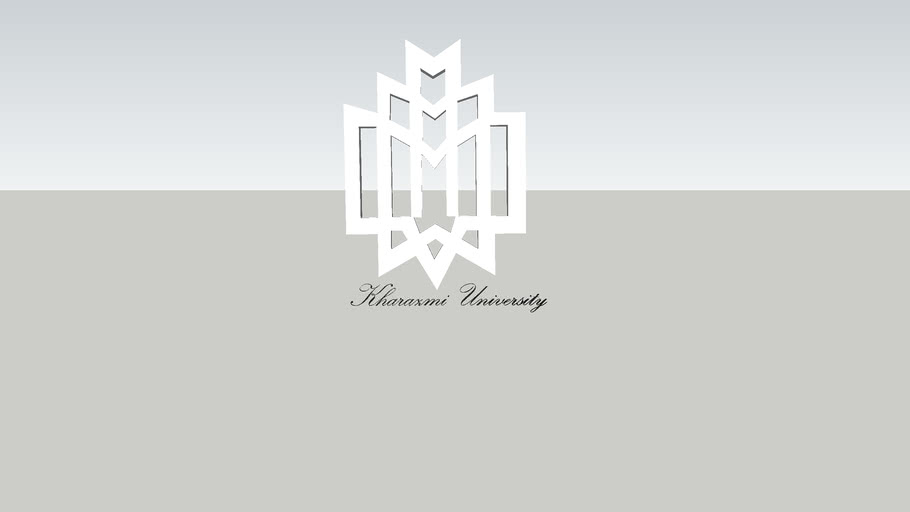 kharazmi university Logo | 3D Warehouse