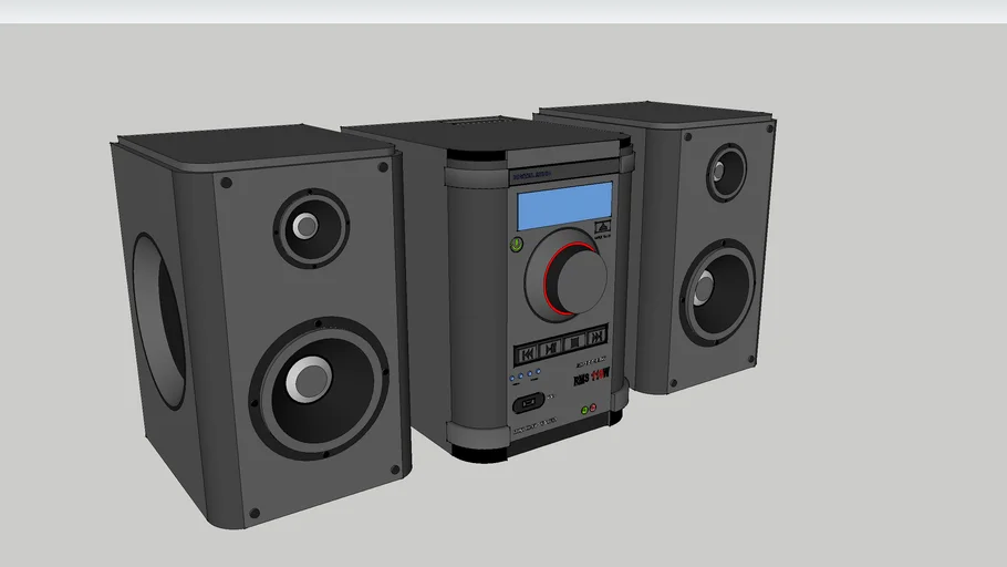 audio system | 3D Warehouse