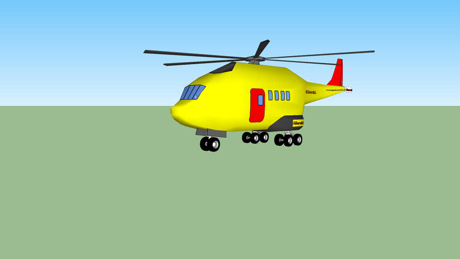 helicopter | 3D Warehouse