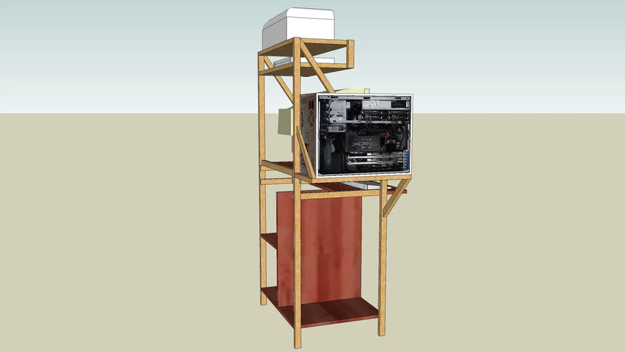 escritorio PC | 3D Warehouse