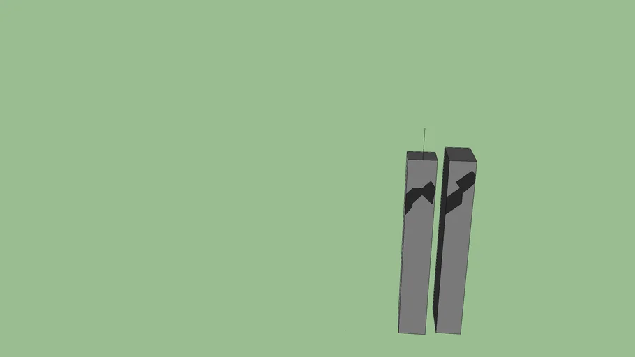 Twin Towers on 9-11 | 3D Warehouse