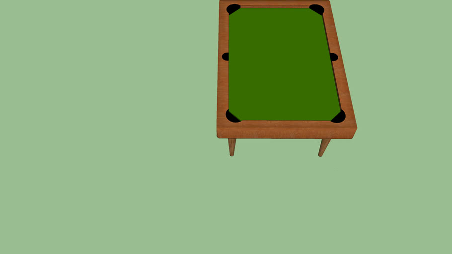 Pool Table | 3D Warehouse