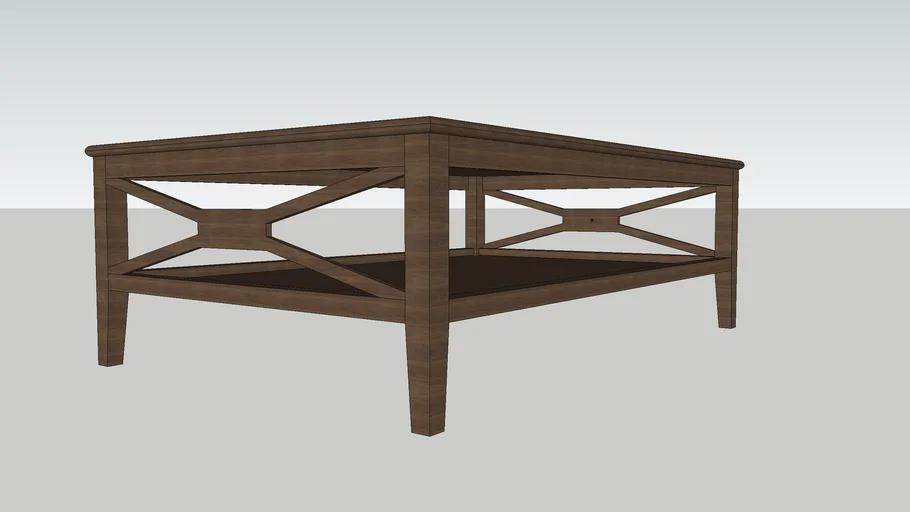 Wooden Coffee Table | 3D Warehouse