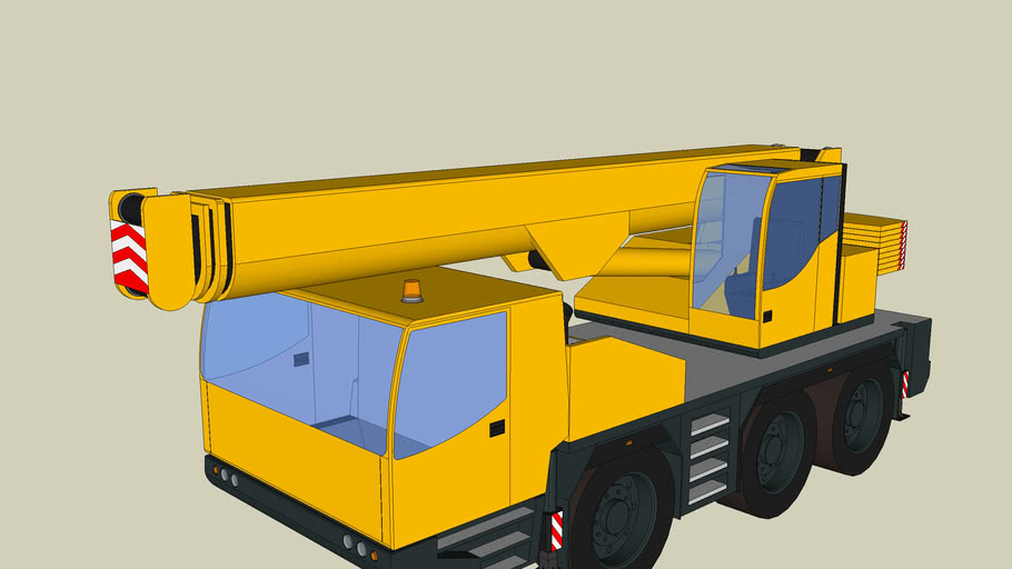 mobile crane | 3D Warehouse