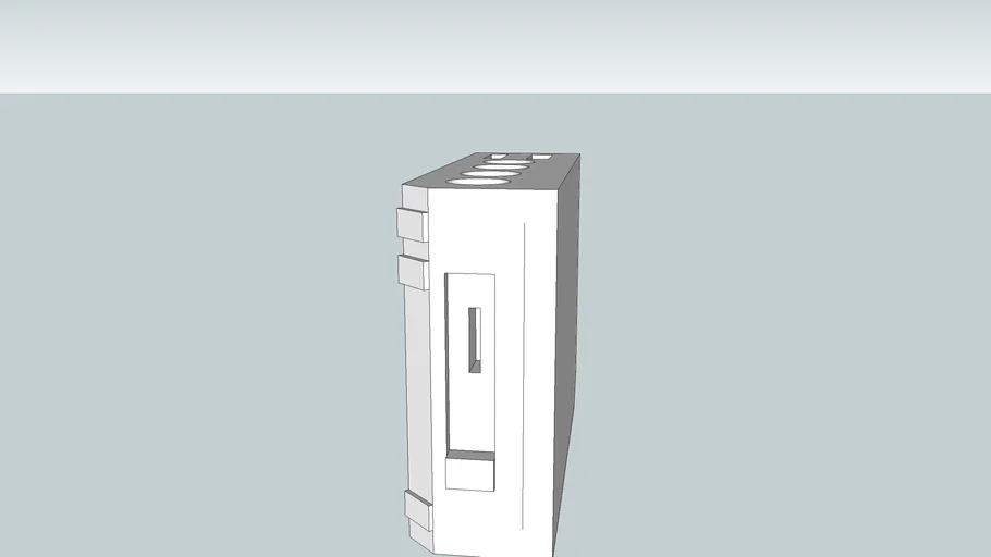 Wii Console Standing Up | 3D Warehouse