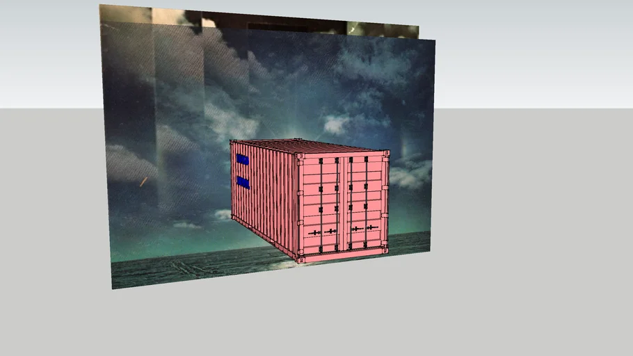 container closed | 3D Warehouse