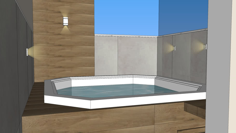 SPA DECK COM HIDRO | 3D Warehouse