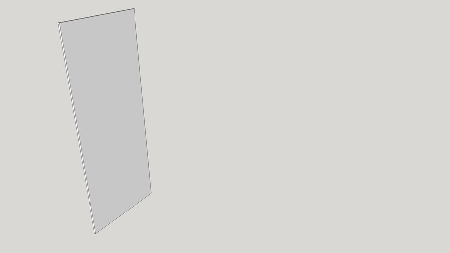 plain resizable panel | 3D Warehouse