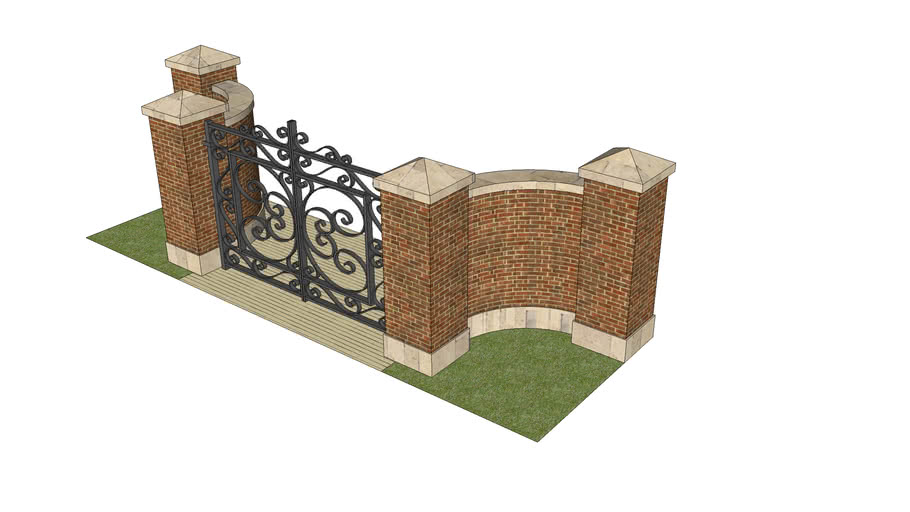 main gate | 3D Warehouse
