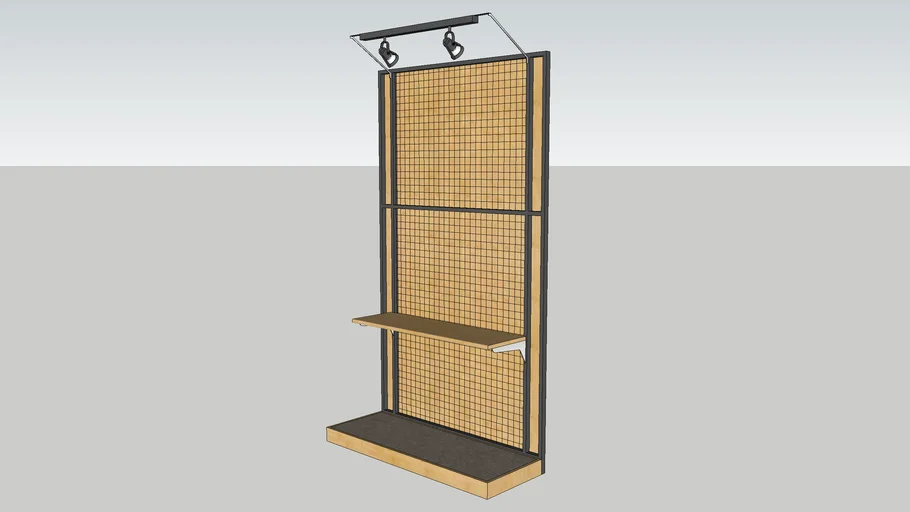 FURNITURE FOR MERCHANDISE DISPLAY | 3D Warehouse