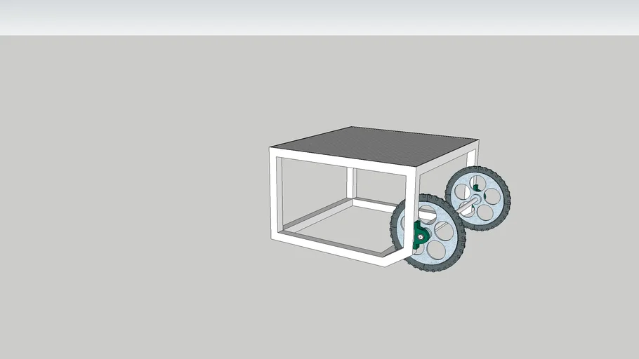 Platform with Wheel | 3D Warehouse