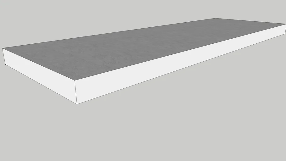 12' Roof SIP Structural Insulated Panel with cement sheet skins | 3D ...