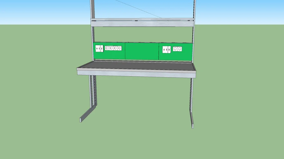 Lab bench 1 | 3D Warehouse