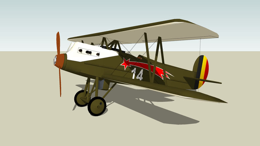 Belgian Air Force Avia BH-21 | 3D Warehouse