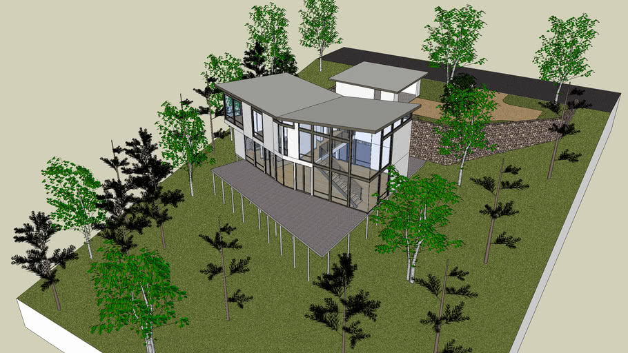 Hillside Modern | 3D Warehouse