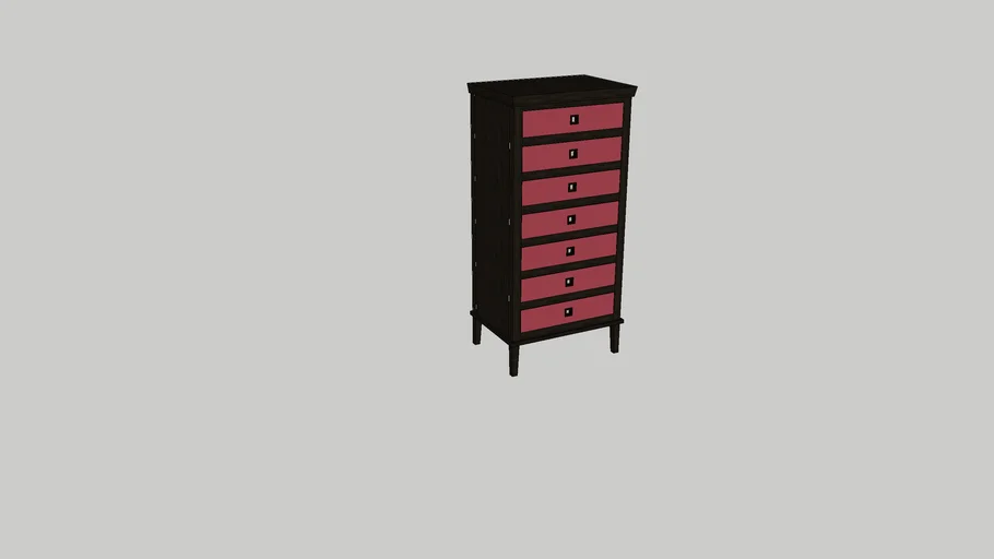 Commode semainier | 3D Warehouse