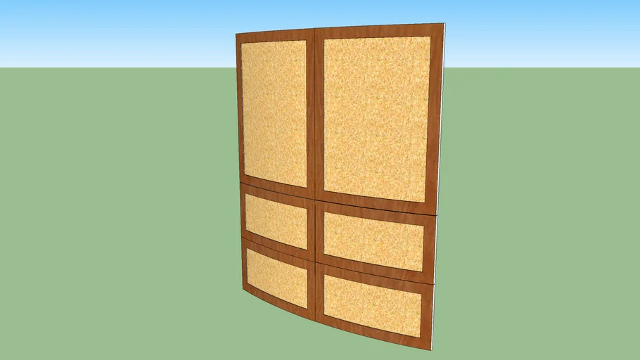 Curved Refer Panels | 3D Warehouse