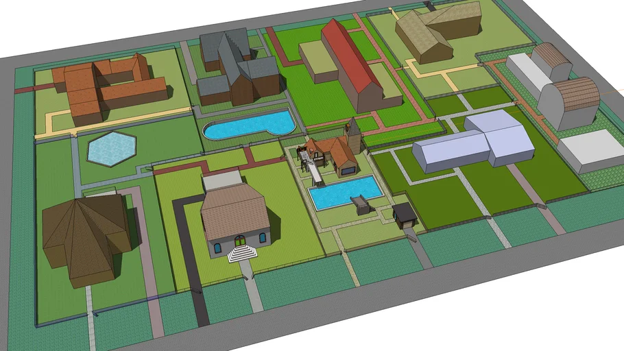 fun town | 3D Warehouse