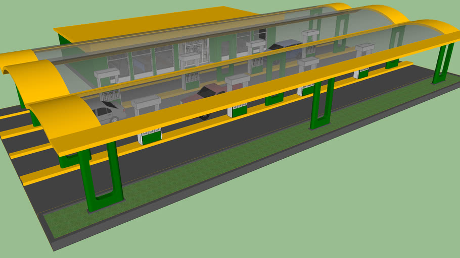 Gas station | 3D Warehouse