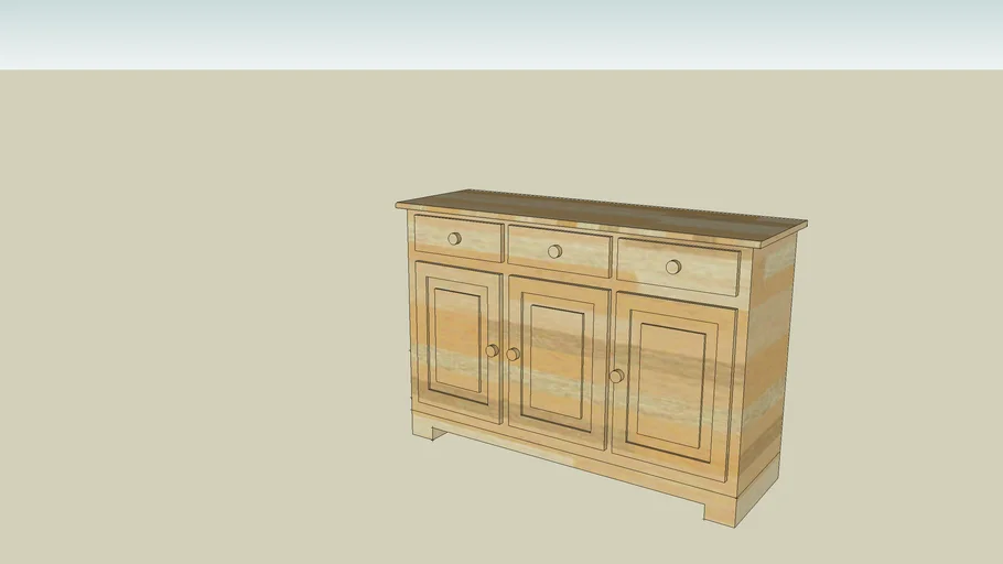 Buffet | 3D Warehouse