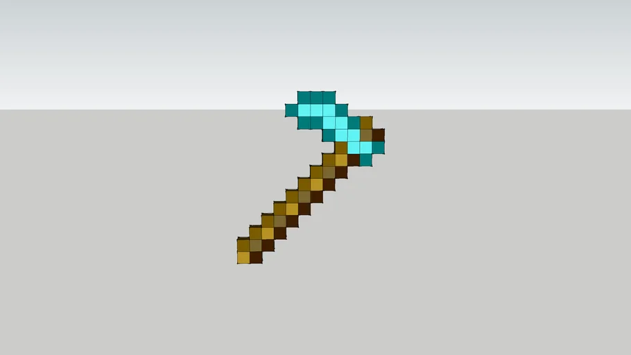 Minecraft Diamond Hoe | 3D Warehouse