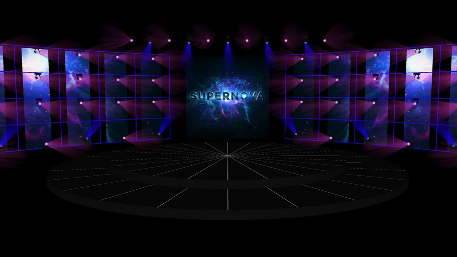 Supernova - Stage Design | 3D Warehouse
