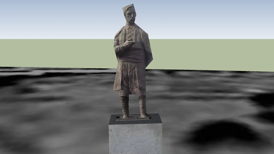 Spomenik Marku Miljanovom Popoviću | 3D Warehouse