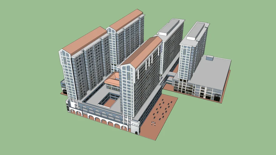 Hong Lim Complex, Chinatown, Singapore | 3D Warehouse