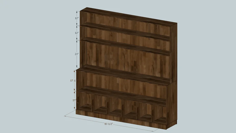 Bookcase | 3D Warehouse