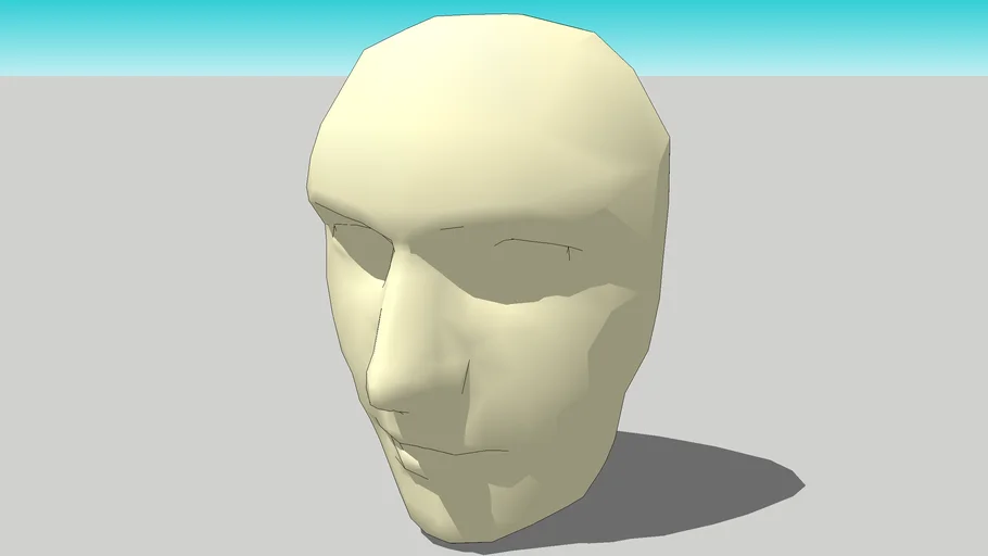 Human face | 3D Warehouse