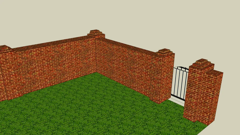 Brick wall with columns ** www.christiansbrickandconcrete.shutterfly ...
