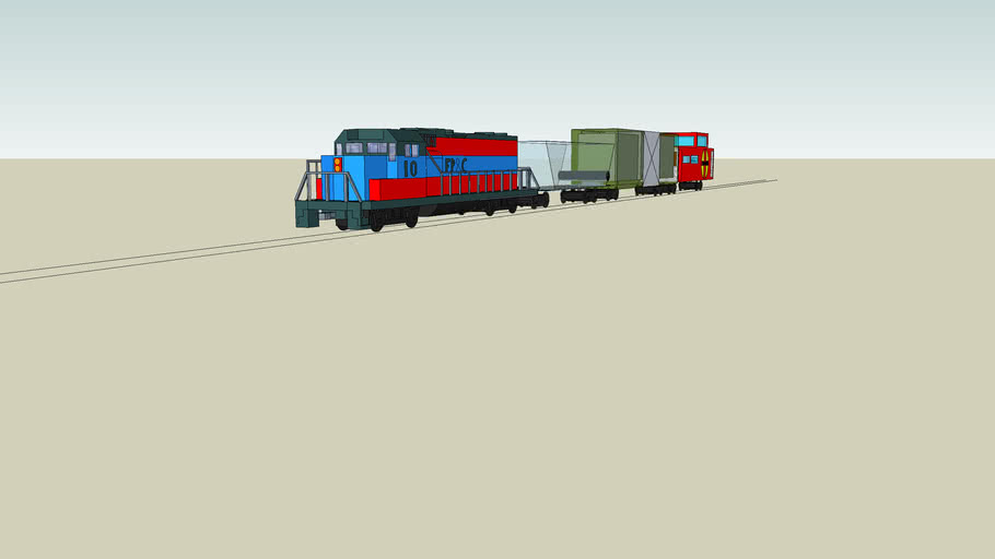 Freight Train | 3D Warehouse