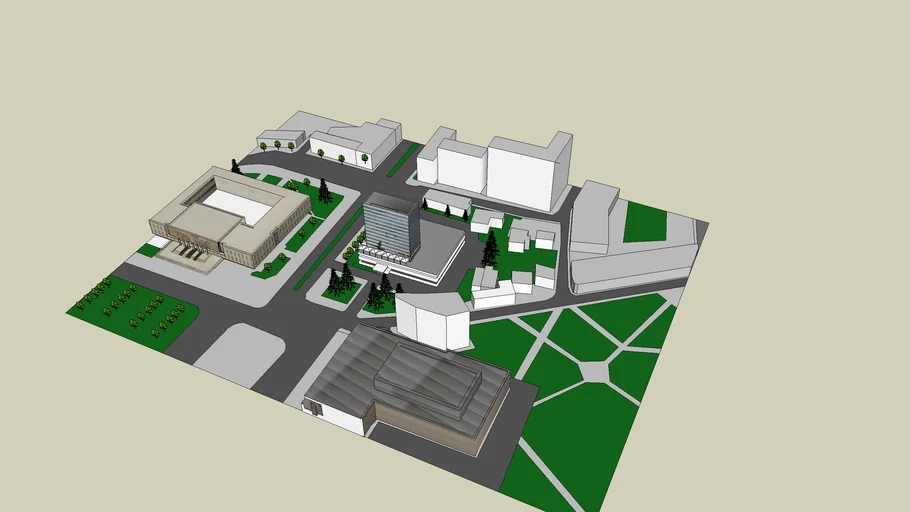 Tirana International Hotel | 3D Warehouse