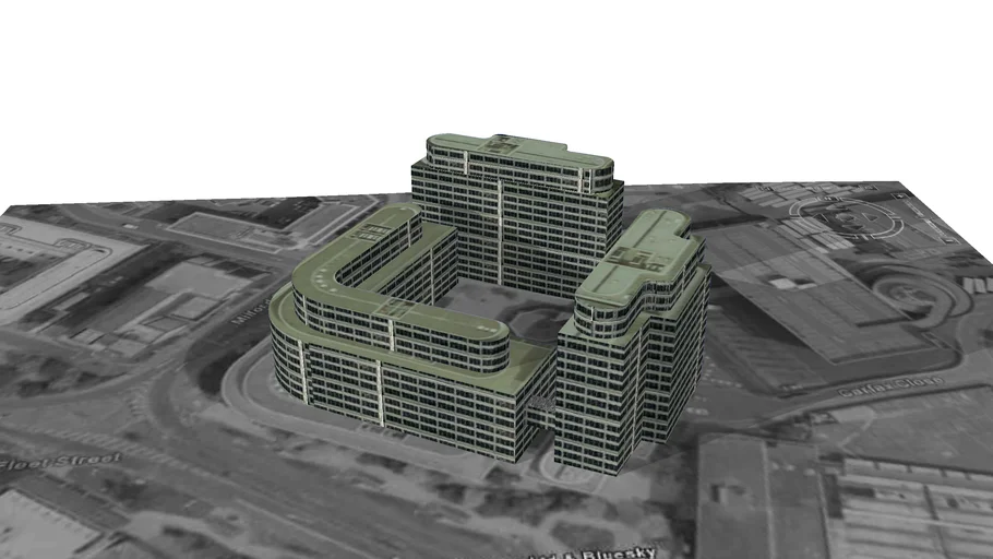 3 buildings in swindon town centre | 3D Warehouse