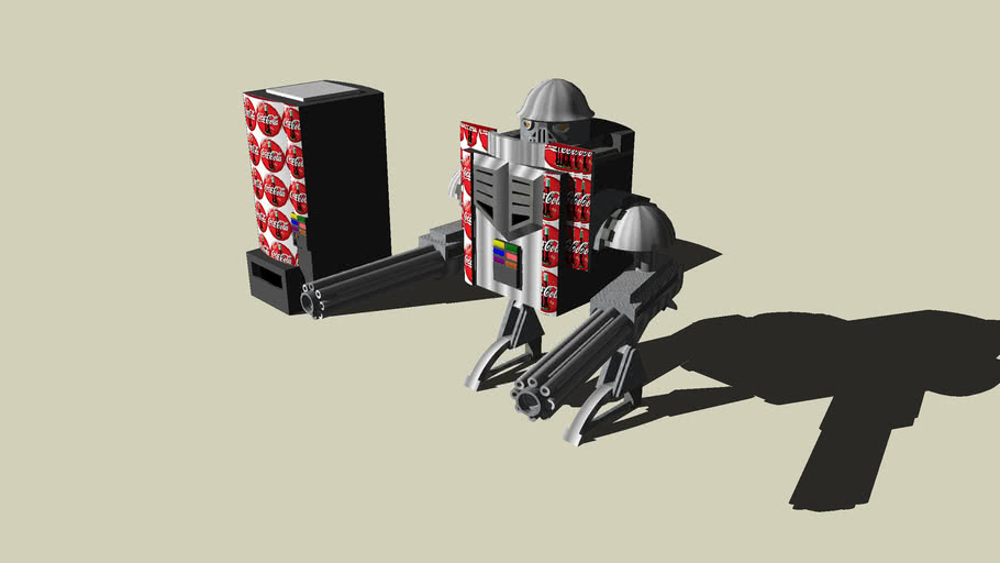 Vending machine transformer | 3D Warehouse