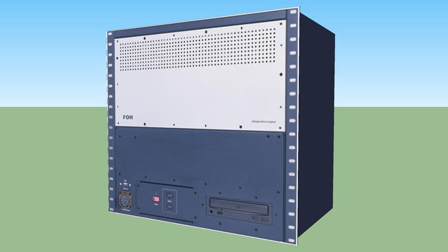 Digidesign - F.O.H. Rack | 3D Warehouse