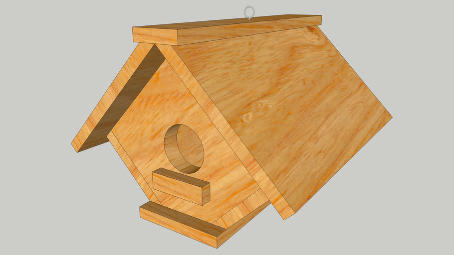 Simple Bird House | 3D Warehouse