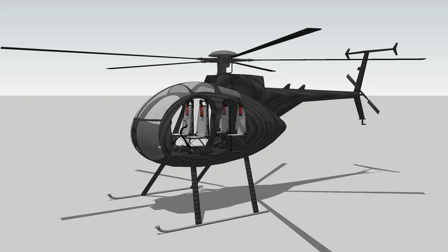 McDonnell Douglas MD 500 superleggera | 3D Warehouse