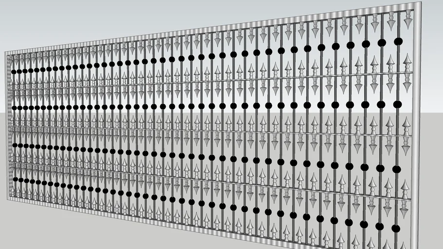 Grade de Muro | 3D Warehouse
