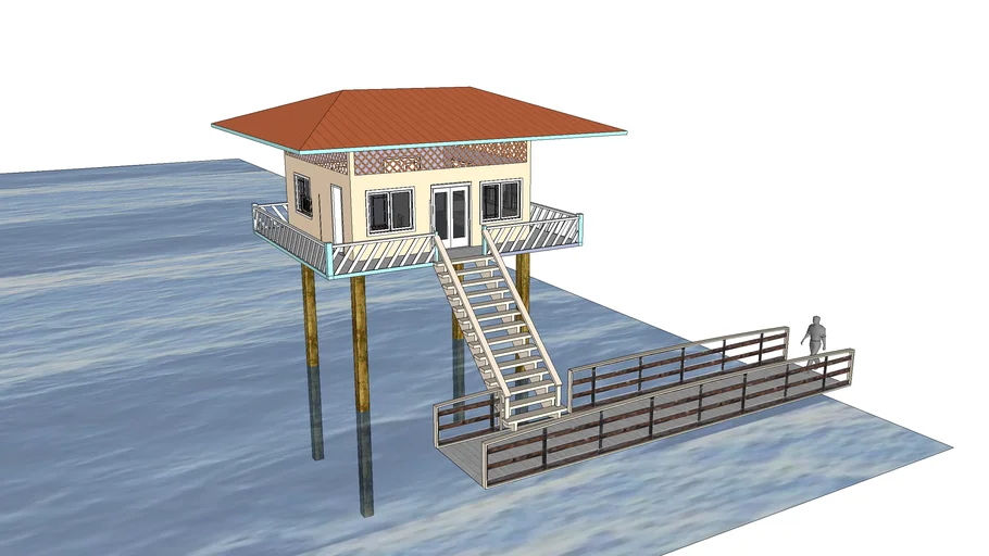 Security Outpost at Barama Company Ltd. | 3D Warehouse